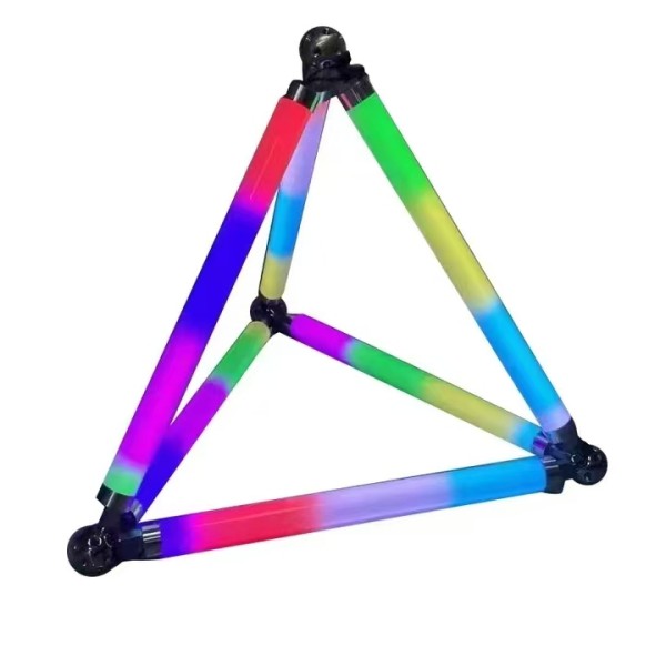 Dmx512 RGB 360° viewing led tubes SPI RGB 3D led tubes - July Lighting